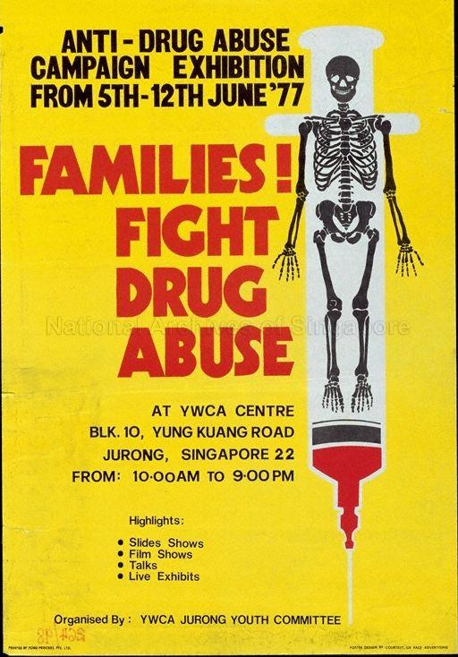 Families! Fight drug abuse. Anti-Drug Abuse Campaign
