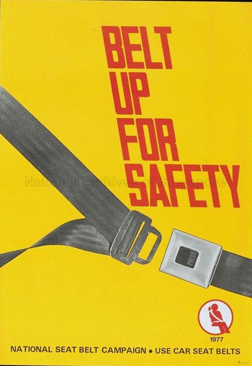 Belt up for safety.
