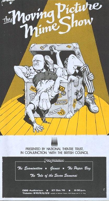 The Moving Picture Mime Show : DBS Auditorium, 27 Oct 78, 8