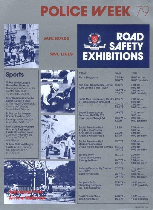 Police Week 79 : Road Safety Exhibitions.