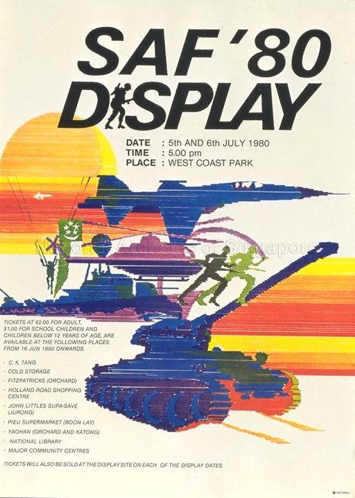 SAF Display '80 : 5th and 6th July 1980, 5.00pm, West Coast