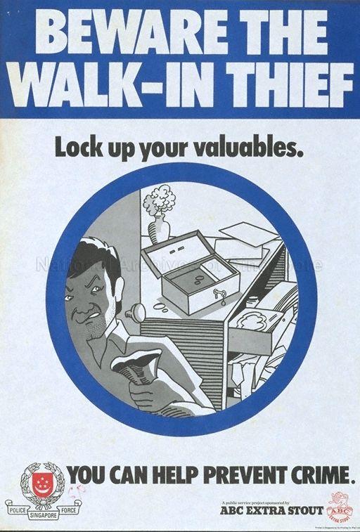 Beware the walk-in thief : lock up your valuables.