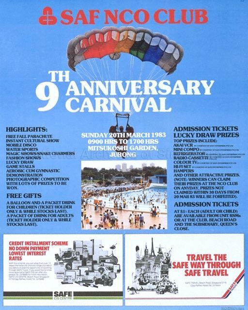 SAF NCO Club : 9th anniversary carnival.