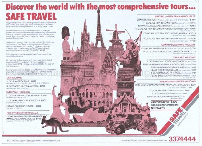 Discover the world with the most comprehensive tours : SAFE