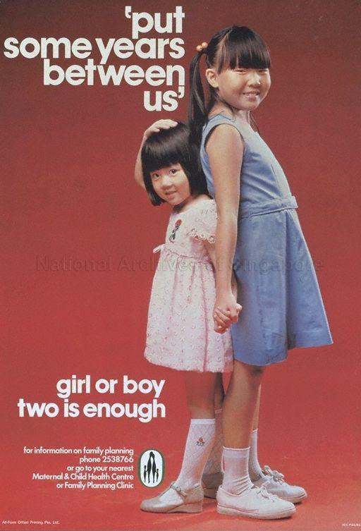Put some years between us : girl or boy, two is enough.