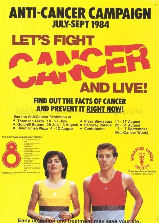 Anti-cancer campaign, July - September 1984 : let's fight