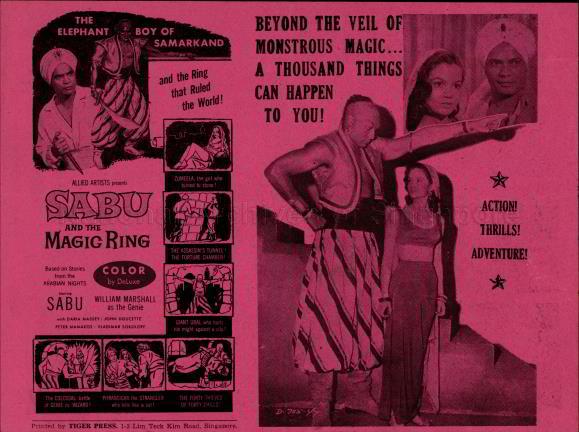 Sabu And the Magic Ring
