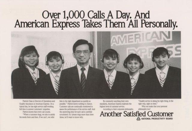 Over 1,000 Calls A Day. And American Express Takes Them All
