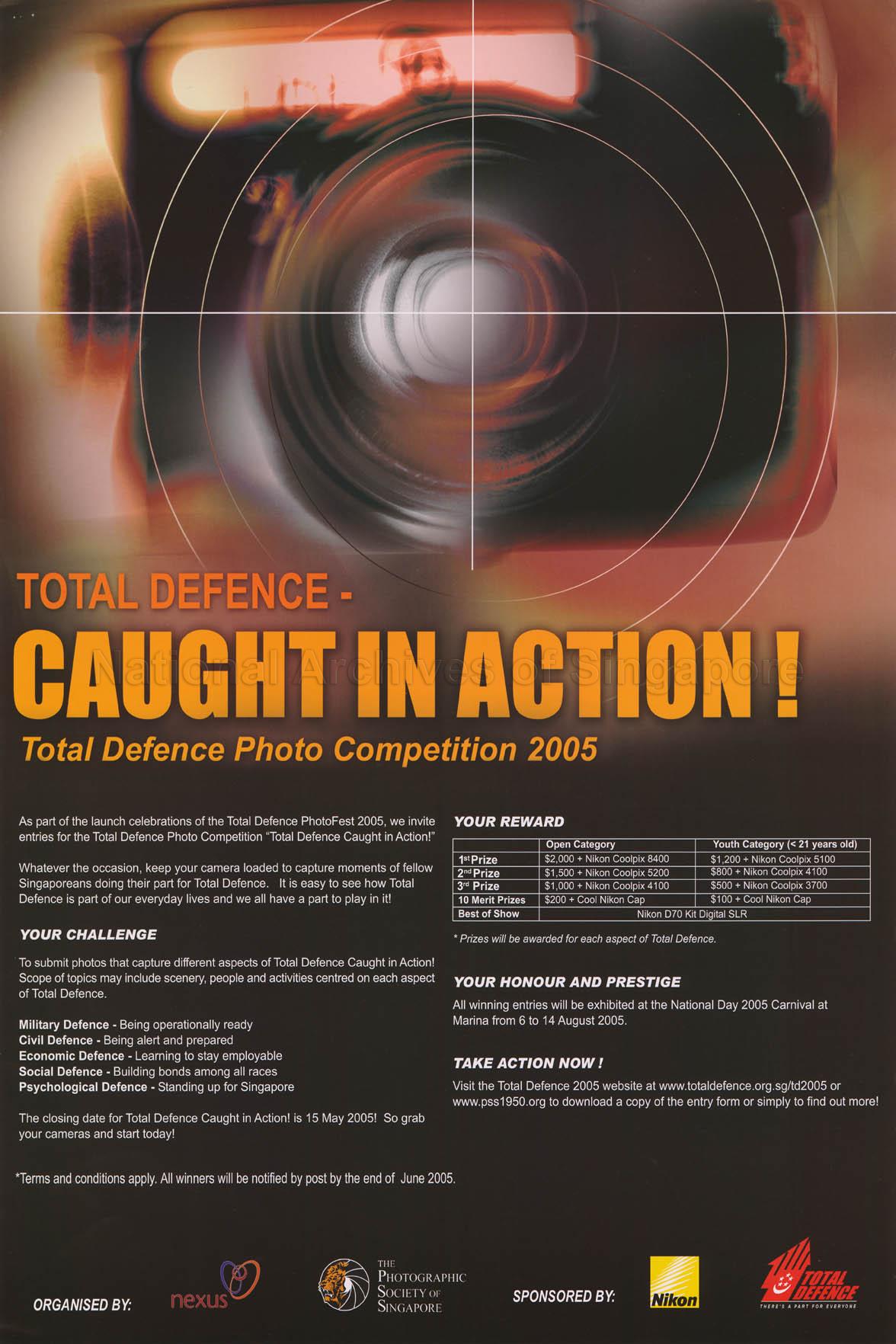 Total Defence - Caught in action! Total Defence Photo