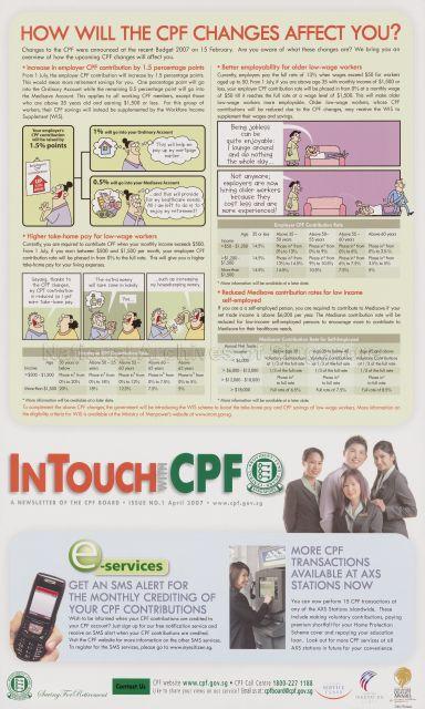 How will the CPF changes affect you?