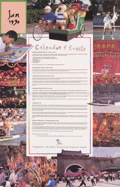Jan 1994 Calendar of events