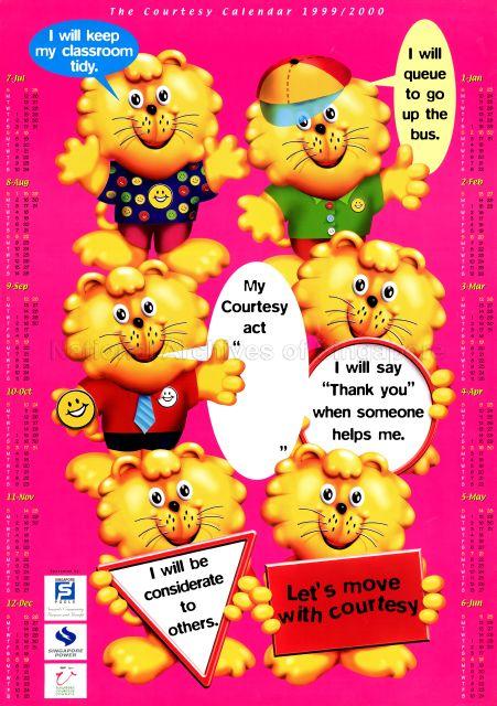 The Courtesy Calendar 1999/2000