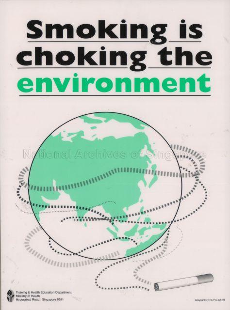 Smoking is choking the environment