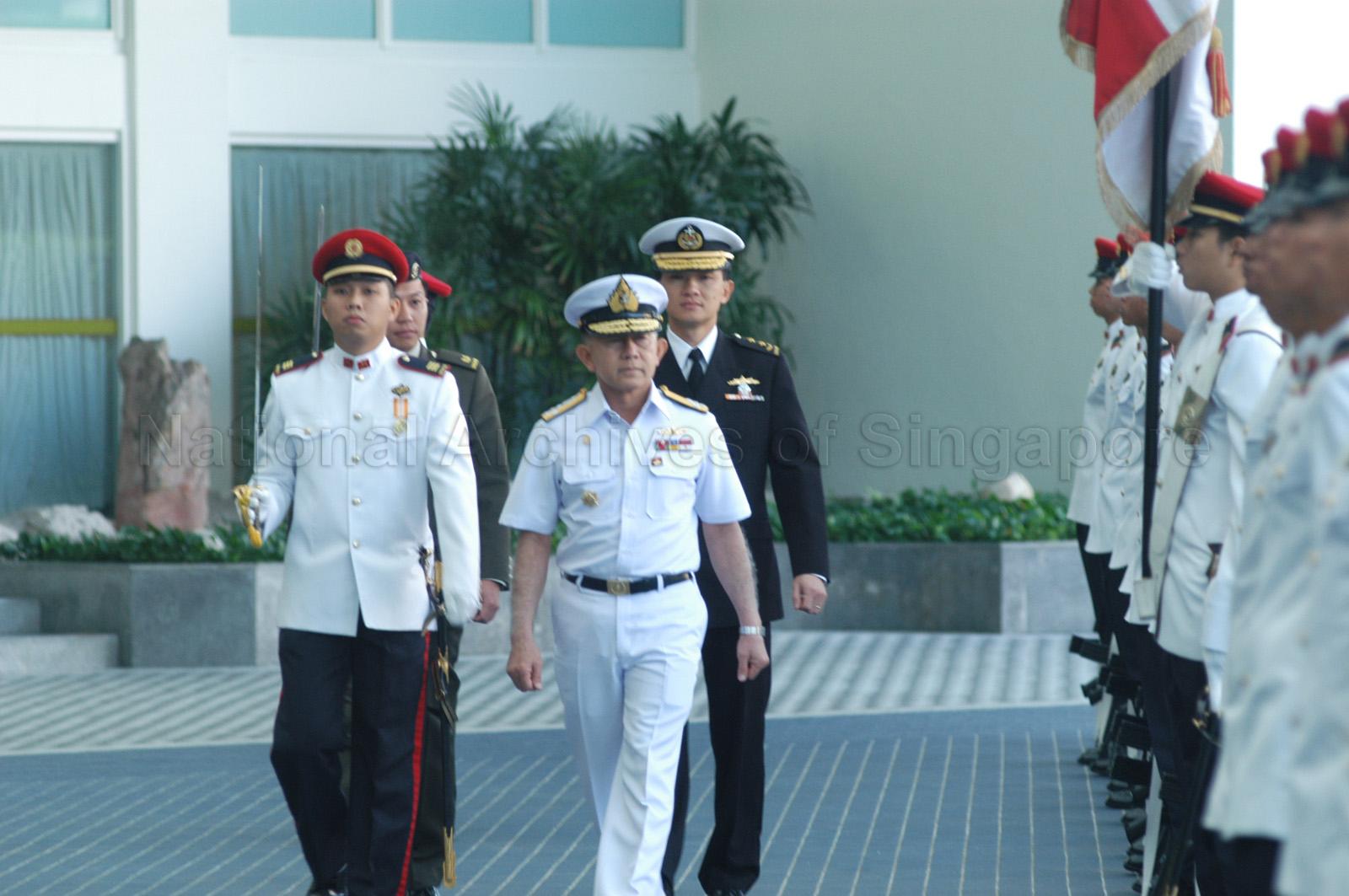 COMMANDER-IN-CHIEF OF THE ROYAL THAI NAVY ADMIRAL SAMPOP